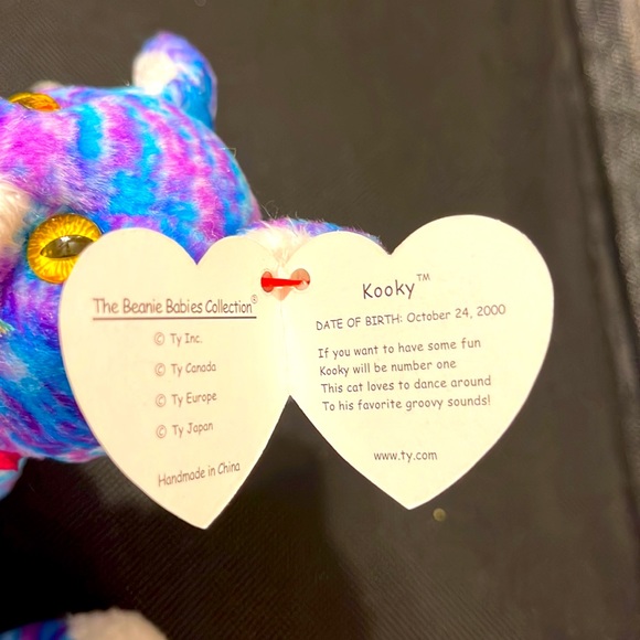 Ty | Toys | New Ty Beanie Baby Kooky | Poshmark